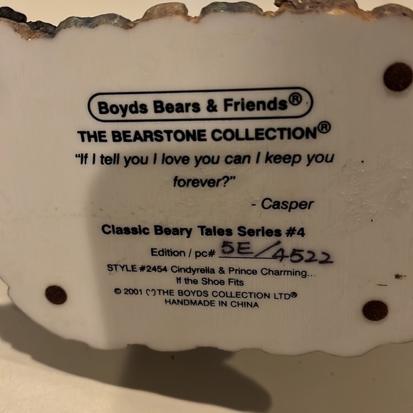 Boyds Bears and Friends | Accents | The Bearstone Collection Figurine | Poshmark